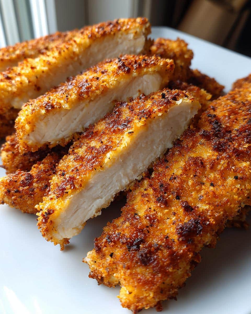 Crispy Gluten-Free Chicken Fingers Bake in 35 Minutes - Maria Recipes