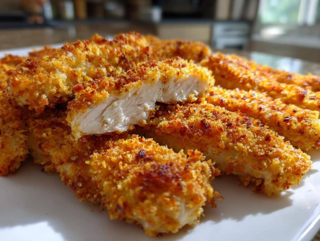 Crispy 15-Minute Oven-Baked Chicken Fingers You'll Devour - Maria Recipes