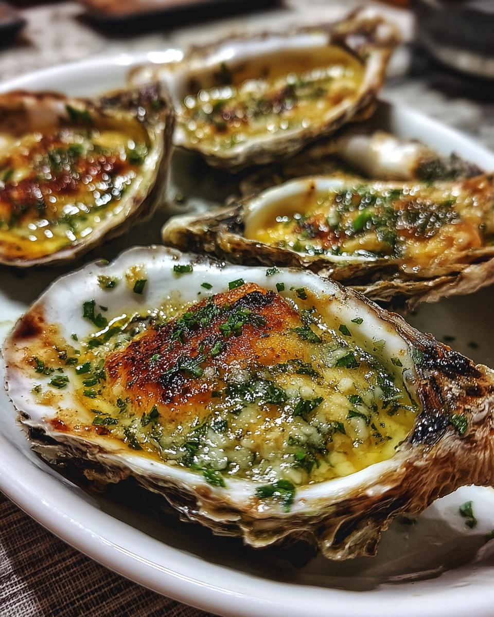 Grilled Oysters with Garlic Butter: 15-Minute Masterpiece - Maria Recipes