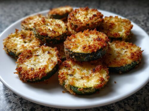 Crispy Parmesan Crusted Zucchini Chips in Just 25 Minutes - Maria Recipes